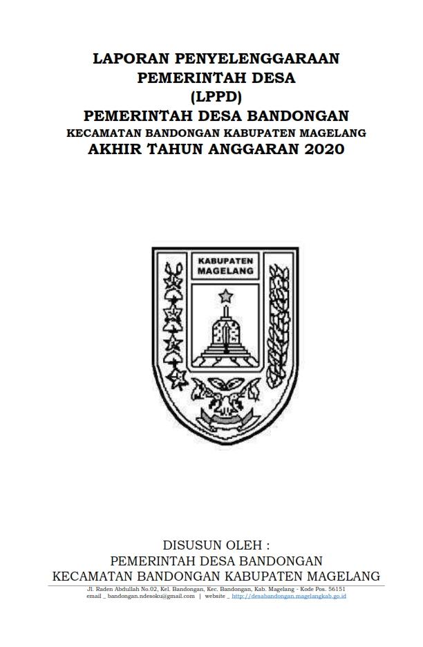 Website Desa Bandongan - First - Detail Artikel - Laporan ...